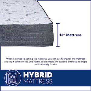 Treaton, 12-Inch Euro Top Firm Foam Encased Mattress/Orthopedic Support for A Restful Night, King