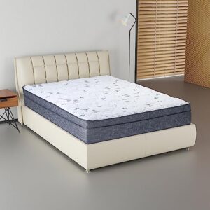 Treaton, 12-Inch Euro Top Firm Foam Encased Mattress/Orthopedic Support for A Restful Night, King