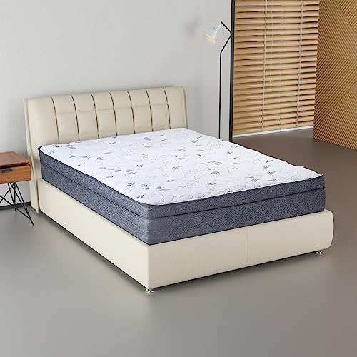 Treaton, 12-Inch Euro Top Firm Foam Encased Mattress/Orthopedic Support for A Restful Night, King