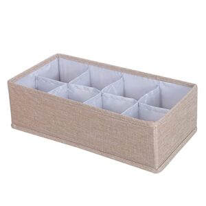 lucare underwear holder widely used no odor houseware pantie tie divider drawer organizer for home khaki 24 grid