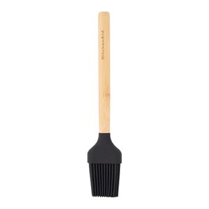 kitchenaid bamboo pastry brush, 8.7-inch, black