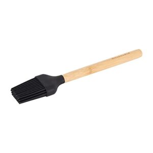 KitchenAid Bamboo Pastry Brush, 8.7-Inch, Black