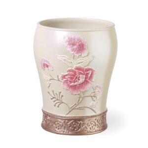 popular bath dublin rose, waste basket, beige