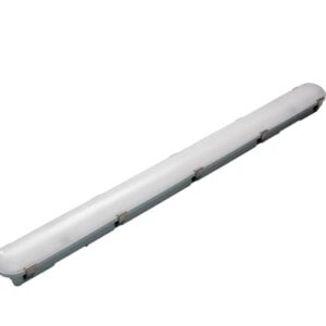 mw Lighting 8ft LED Vapor Tight 65W/75W/90W Selectable, 3500K/4000k/5000K Wet Location Fixture, 120V-277V, 0-10v Dimmable-UL/DLC (4 Pack)