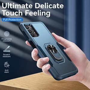 DAWEIXEAU Case for Galaxy A32 4G,Galaxy A32 4G(Not Fit 5G) Case Heavy Duty Rugged Shockproof Protective Cover Case for Samsung Galaxy A32 4G (Blue)