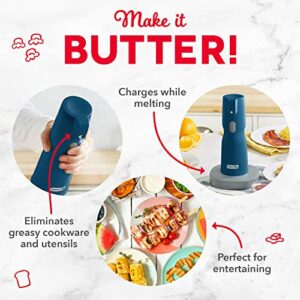 Dash Electric Butter Sprayer, Cordless Butter Sprayer for Popcorn, Toast, Entrees and More - Pro Chef Blue