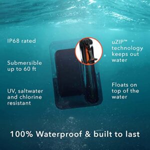 ugo wear Waterproof Phone Case - Universal Floating Dry Bag for Mobile Phones - Clear Protection Pouch - Touchscreen Compatible - Slim Signature Collection - Fits Most Phones Up to 6.8 Inches