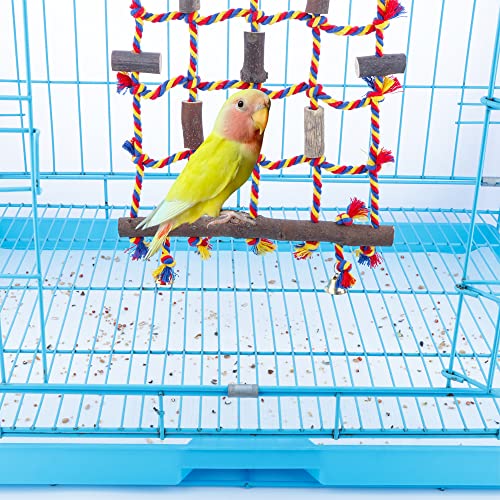 DQITJ 100 Pcs Large Size Bird Cage Liner Papers, Non-Woven Bird Cage Liners, Precut Absorbent Pet Cages Cushion (22.8 inch x 10.6 inch)