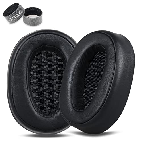 Replacement Ear Pads for Sony WH-H900N Headphones, Earpads Cushions for Sony WH900N MDR-100ABN Headset, Softer Protein Leather, Superior Noise Isolation, Soft and Comfortable Memory Foam (Black)