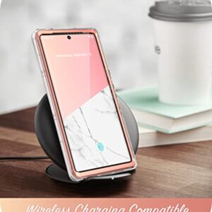 i-Blason Cosmo Protective Case for 6.7-Inch Google Pixel 6 Pro (2021), Marble Pink