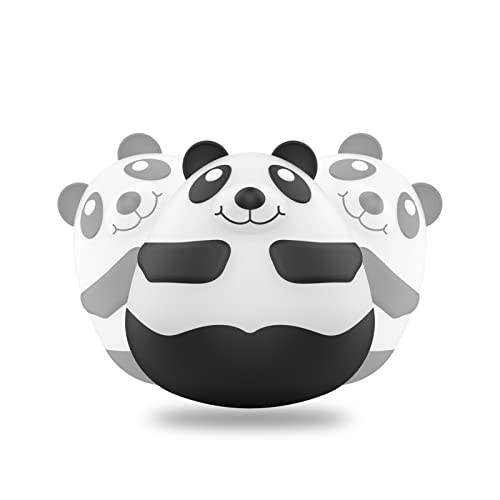 Panda Tumbler Candle Fidget Scented Candles Roly-Poly Candlestick Odor Eliminating Highly Fragranced Candle 4.8 OZ Aromatherapy Candles Gift for Women (Vanilla)