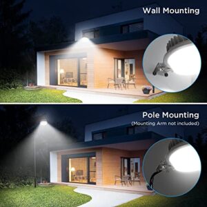 deerdance LED Barn Light, UL Certified 120W Dusk to Dawn Outdoor Lighting with 18000LM 5700K Daylight, IP65 Waterproof Area Street Light for Barns Garage Yard Warehouse Outdoor Security Lighting