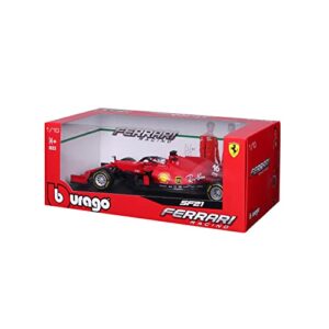 bburago - 16809l collectible miniature car, red