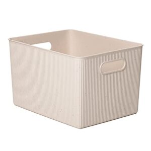 tatay storage box baobab ecohome, 22l capacity, polypropylene bpa free, 100% recycled material. measures 29.4 x 38.5 x 23 cm