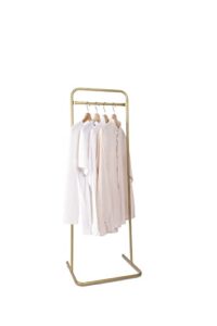 lofty garment rack,clothing racks for hanging clothes,metal strong heavy duty hanging clothes rack for small spaces and rooms,metal garment racks ,pipe clothing rack,portable clothes rail,gold