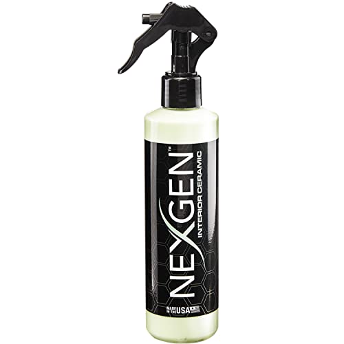 Nexgen Interior Ceramic Spray — Ultimate Interior Protection — Spray-on and Wipe-Off Ceramic Coating for Hard Interior Surfaces (8 oz)