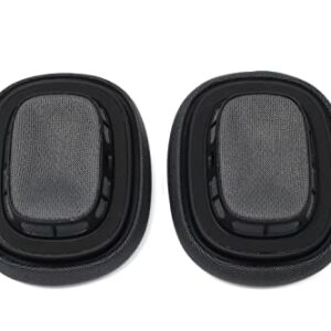 Zotech Replacement Leather, Memory Foam and Magnet Ear Cushions Ear Pad Covers for AirPods Max Headphones (Black)