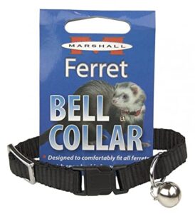 marshall ferret bell collar - black