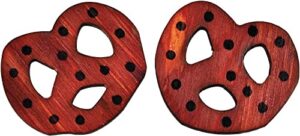 ae cage company wooden pretzels chew toy