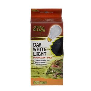 zilla incandescent day white light bulb for reptiles