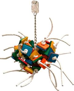 zoo-max fire ball bird toy