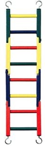 prevue carpenter creations hardwood bendable 15" bird ladder