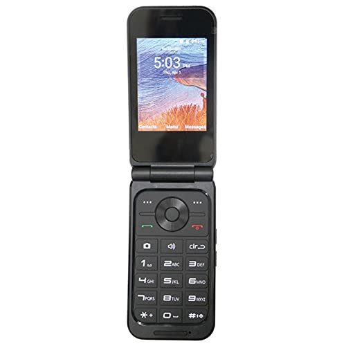 ZTE Cymbal U Link II Z2335CC Unlocked 4G Flip Phone, 8GB 2MP