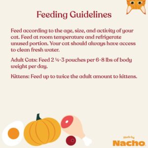 Made by Nacho Wet Cat Food, Cuts in Gravy, Cage-Free Chicken Recipe with Bone Broth for Extra Hydration, (24) 3 oz. Pouches