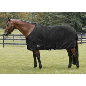 rider's international by dover saddlery turnout sheet, size 84, black