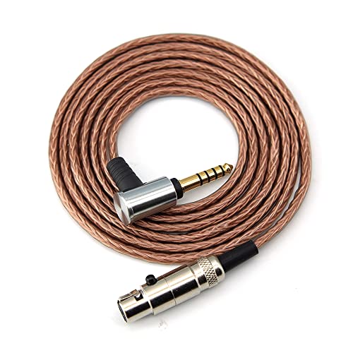 FAAEAL Replacement Audio Upgrade Cable, 3.5mm/2.5mm/4.4mm Headphone Cable Fit for AKG K240,K240S,K240MK II,Q701,K702,K141,K171,K181,K712 PRO,K271s Headphones (TRRS 4.4mm Jack)