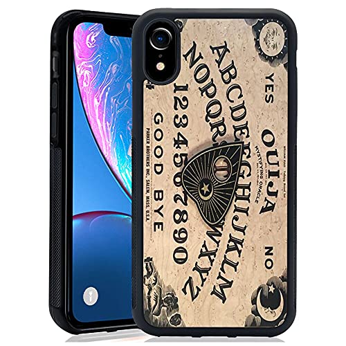 PandaWanderer MIZEHAI Phone Case for iPhone Xr with Ouija Board Witch Pattern Anti-Yellowing Shockproof TPU Silicone Protective Cover Multicolor