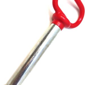 5/8" x 4" Red Handle Detent Pin Quick Release Hitch Pin for Simple Insertion and Remove,Trailer,Automatic Equipment Multipurpose Pin