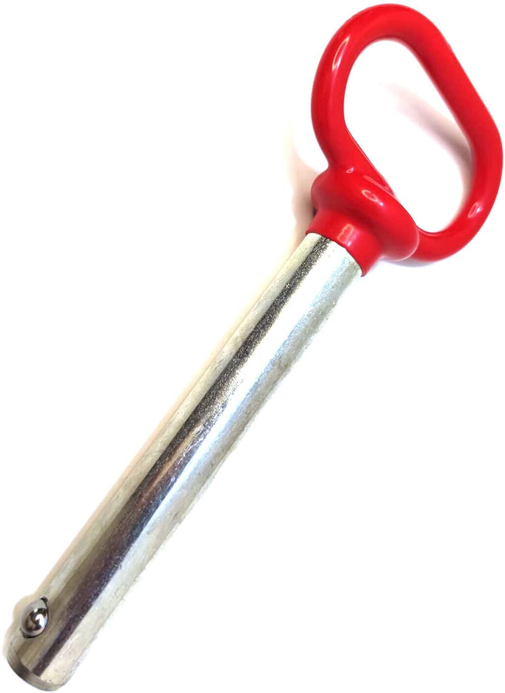 5/8" x 4" Red Handle Detent Pin Quick Release Hitch Pin for Simple Insertion and Remove,Trailer,Automatic Equipment Multipurpose Pin