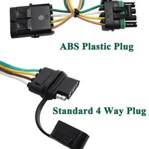 Oyviny Custom 4 Way Trailer Wiring Harness 55315 for 1988-2000 Chevy and GMC C/K Pickup, for Chevy Blazer/Suburban/Tahoe/GMC Suburban/Yukon/Cadillac Escalade