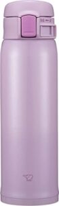 zojirushi sm-sr48evp stainless mug, 16-ounce, purple