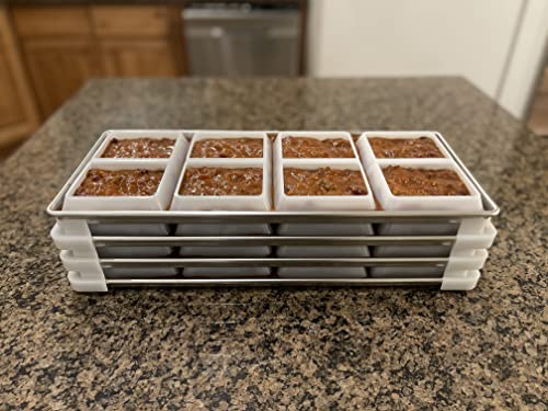 Tray Dividers for Harvest Right Freeze Dryer Trays - Fits Medium Trays (4 Sets (4 Trays), White)