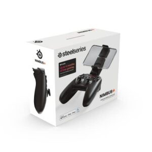 SteelSeries Nimbus+ Bluetooth Mobile Gaming Controller with iPhone Mount - 30+ Hour Battery Life - Apple-Licensed - Made for iOS, iPadOS, tvOS - with Apple Arcade