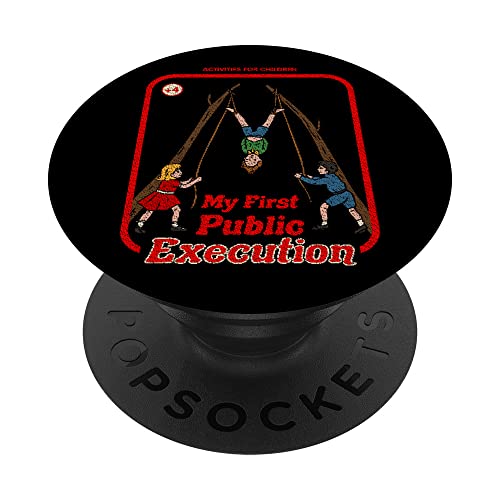 My First Public Execution Vintage Childgame Horror Goth Punk PopSockets Swappable PopGrip