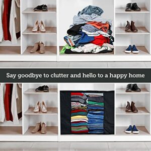 Happylife Home Large Cloth Storage Bags With Zipper, Reinforced Handles & Clear Window - Organize & Create More Space With Our Durable Multipurpose Storage Containers for Clothes, Comforters & Blankets - 3 Pack