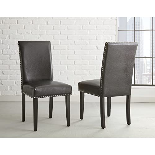 Steve Silver Verano Contemporary Gray Side Chair