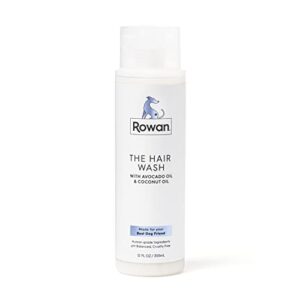 rowan - natural hair wash | clean, non-toxic coat care for dogs (12 fl oz | 355 ml)