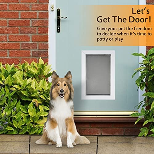 AMZOO Dog/pet Door Replacement Flap Compatible with PetSafe Measures 8 1/8” x 12 7/8” PAC11-11038