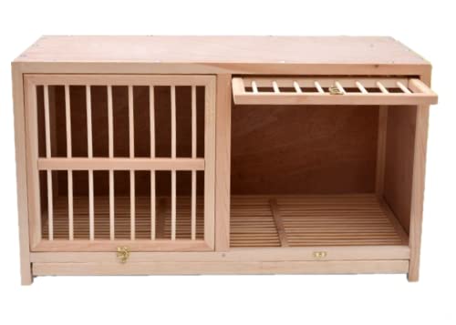 Bird Pigeon cage Training Solid Wood Nest Box Pairing Cage Pigeon Racing Homing Pigeon Nest Release Competition 60cm