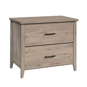 sauder summit station 2-drawer lateral file cabinet, l: 33.86" x w: 20.87" x h: 29.02", laurel oak