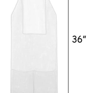 Qimodo Hanging Long Mesh Laundry Hamper,Narrow See-Through Mesh Laundry Basket with 2 Extra Front Pockets for Socks and Undwerwear (White)