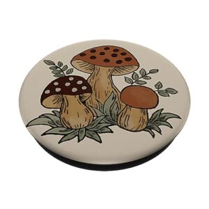 Mushrooms make me Merry (vintage) PopSockets Standard PopGrip