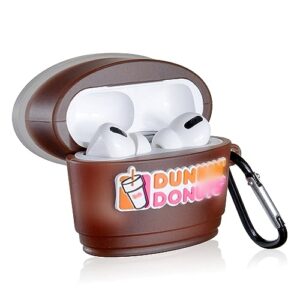 Mulafnxal for Airpods 3 3rd Generation Case Cute 3D Lovely Unique Cartoon for Airpod 3 Silicone Cover Fun Funny Cases for Boys Girls Kids Teen for Air pods 3 (Brown)