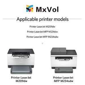 MxVol Compatible Toner Cartridge Replacement for HP 105A 105 W1105A High Yield 3,000 Pages use for HP MFP 137fnw 137fwg 135a 135ag 135fnw 135r 135w 135wg 107a 107r 107w Printer (Black, 1-Pack)