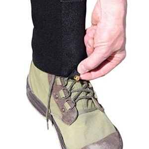 Mt. Sun Gear Fishing Boot Gravel Guard Keeps Dirt, Weeds, Rocks Out of Your Wading Boots. (2 Pairs)