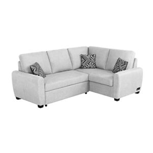 Lifestyle Solutions Convertible Sofa, Ivory